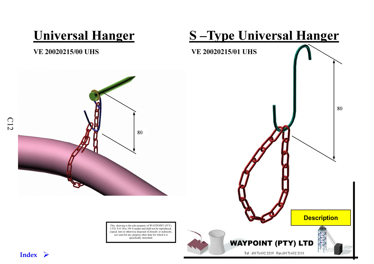 Universal Hanger | Waypoint Engineering